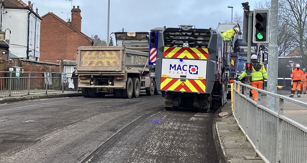 Road surface defects - Staffordshire County Council